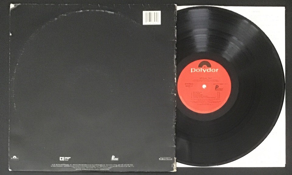 SPINAL TAP Spinal Tap LP Gatefold - Polydor — VG+ | eBay
