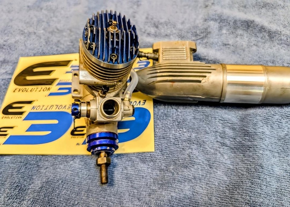 HORIZON EVOLUTION .60 NX 2-STROKE RADIO CONTROL ENGINE W/ MUFFLER AND ...