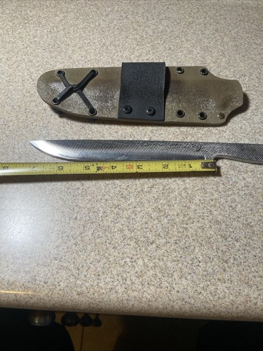 Very Unique 7 “ Hand Made Knife Made From A Nicholson Metal File | eBay