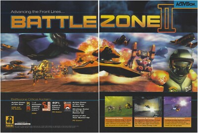 Battlezone 2 Print Ad/Poster Art PC Big Box (A) | eBay