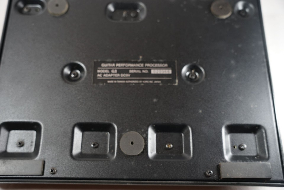 Korg G3 Guitar Multi Effect Pedal Guitar Performance Processor free ...