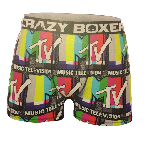 Crazy Boxer M TV Music Television Boxer Briefs Men's Size L 36-38 NIB ...