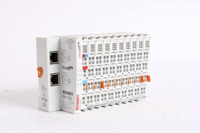 Beckhoff EK1100 EtherCAT Coupler + EL3314, EL3681, 6x EL2262, EL9100 ...
