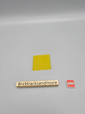 Lego® 3958 Plate Platte 6x6 transparent gelb trans yellow | eBay