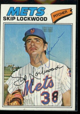 1977 Topps Skip Lockwood #65 Autograph | eBay
