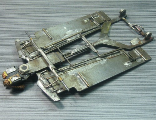 SLOT CAR Nice Die-Cut LCG Group Wing Type JK? Floater CHASSIS VINTAGE 1 ...