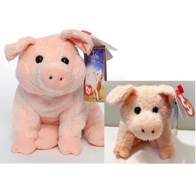 Ty Wilbur The Pig From Charlottes Web Ty Beanie Baby & Buddy ...