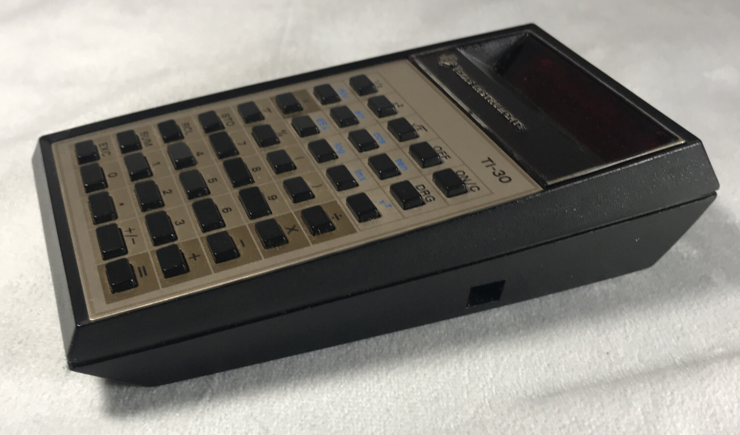 Vintage Texas Instruments TI-30 Calculator Tested And Works Red LED ...