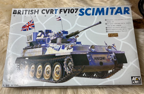 AFV Club AF35013 1/35 British CVR(T) FV107 Scimitar w/Accurate Armour ...