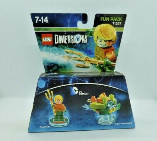 LEGO Dimensions FUN PACK 71237 DC COMICS Aquaman Aqua Watercraft NEW ...