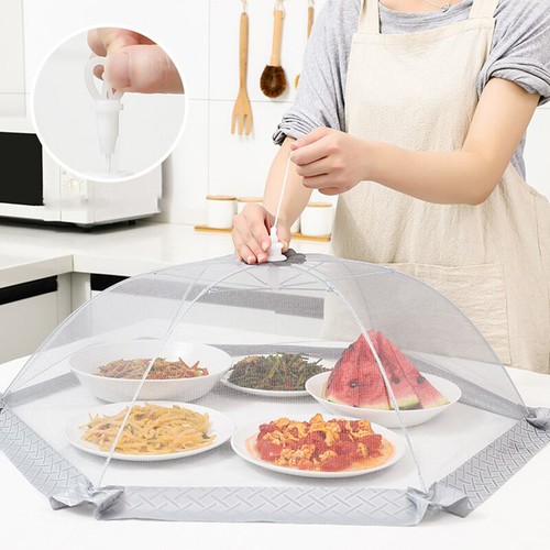 Foldable Food Covers Dining Table Mesh Cover Anti Fly Mosquito Tent ...