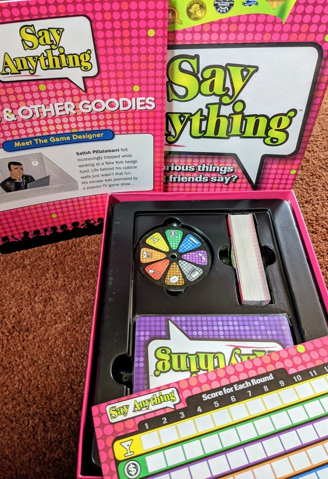 Say Anything Party Get Together Board Game NEW Ages 13+ Unsealed | eBay