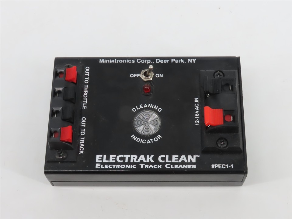 Miniatronics PEC1-1 Electrak Clean Electronic Track Cleaner | eBay