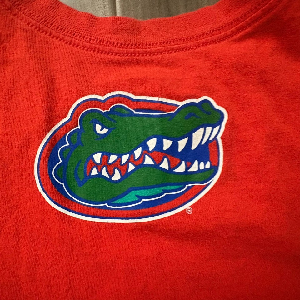 Nike Team Florida Gators T-Shirt Men's 2XL Orange Graphic Logo NCAA ...