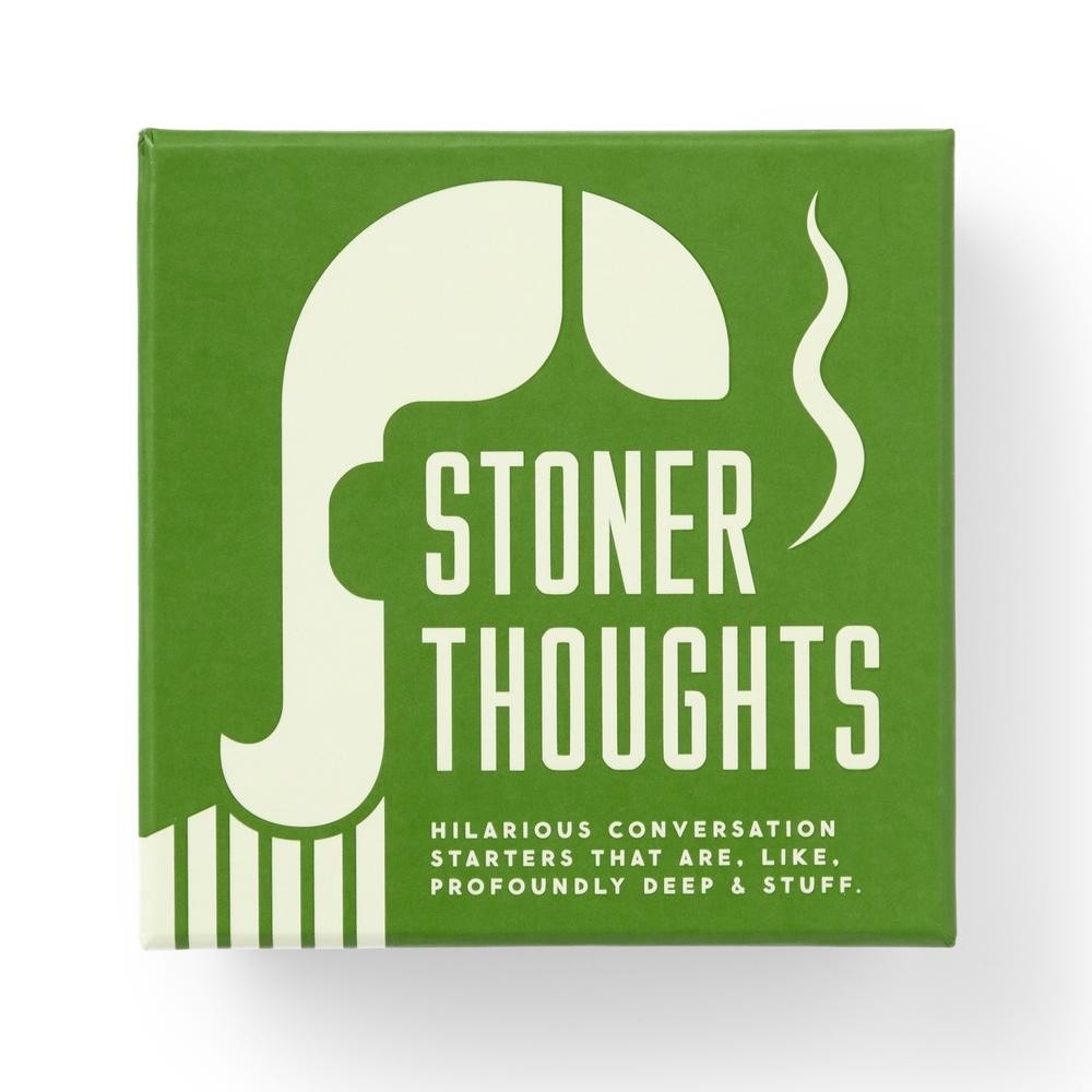 Stoner Thoughts Conversation Starters by Brass Brass Monkey Cards Book 9780735385740 | eBay ...