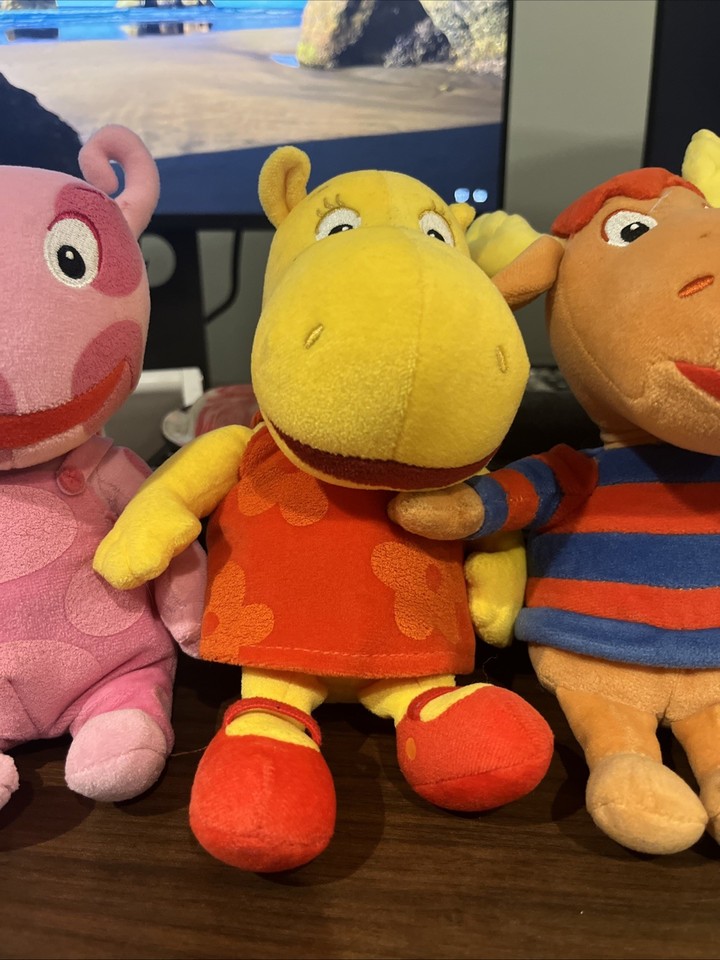 Ty Nick Jr BACKYARDIGANS Complete Set of 5: UNIQUA, PABLO, TASHA, TYRONE, AUSTIN | eBay