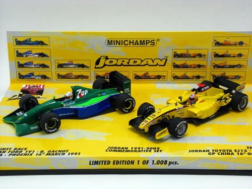 Minichamps DP 1/43 Jordan 2set 1991-2005 Gasho Monteir Kyosho Model Car ...