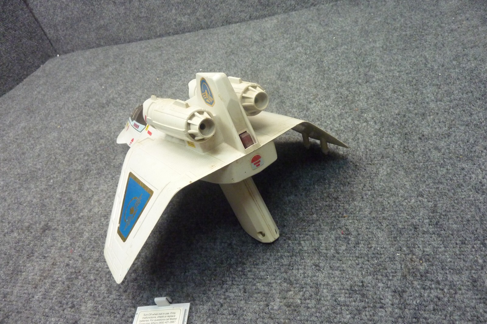 Vintage 1986 Captain Power Jet XT-7 Mattel Spaceship Not Complete/ Not ...