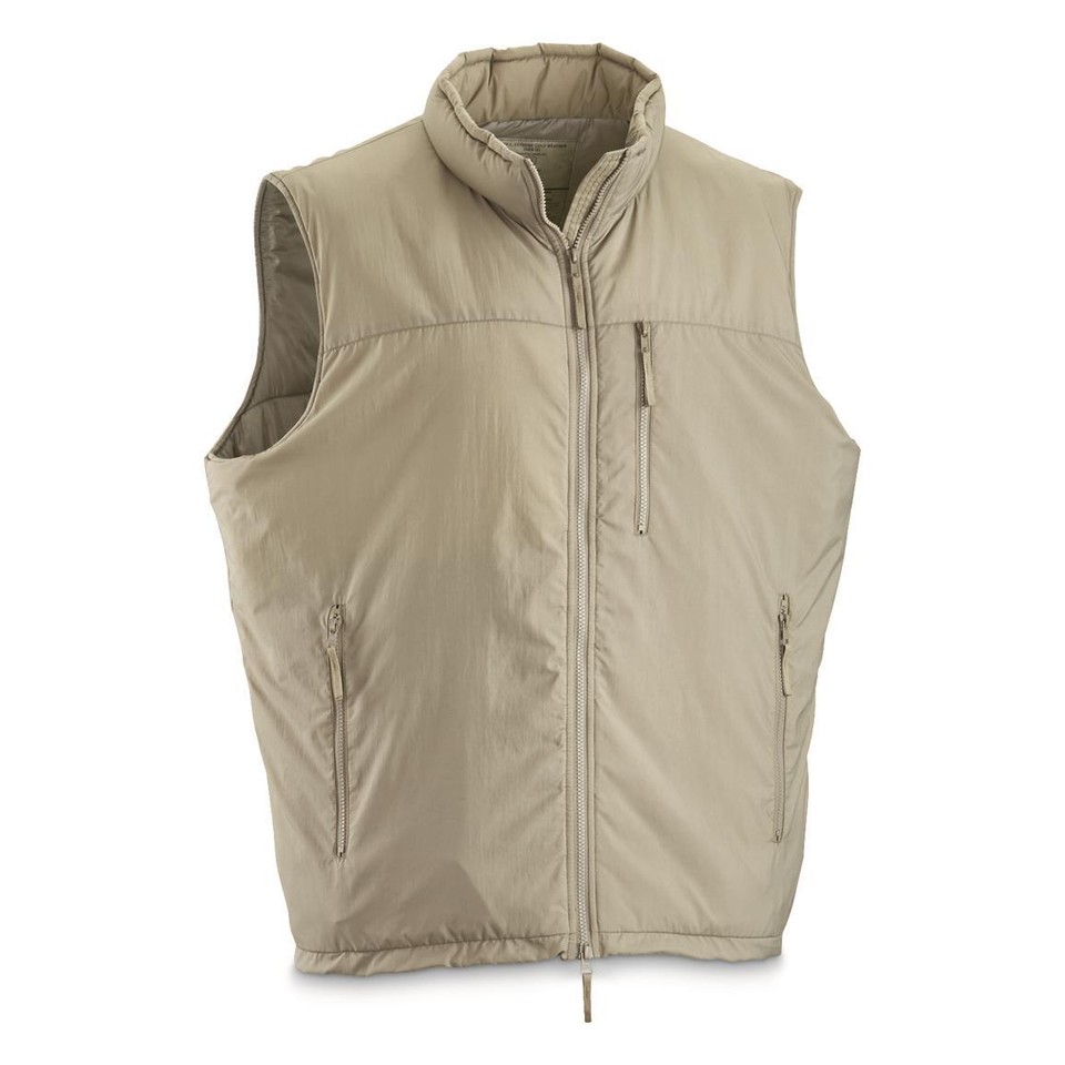 ECW Gen 3 PCU Level 7 Primaloft Extreme Cold Weather VEST BAF Coyote ...