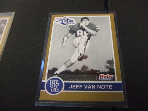 1991 Hoby SEC Stars #175 Jeff Van Note -Kentucky Wildcats- | eBay