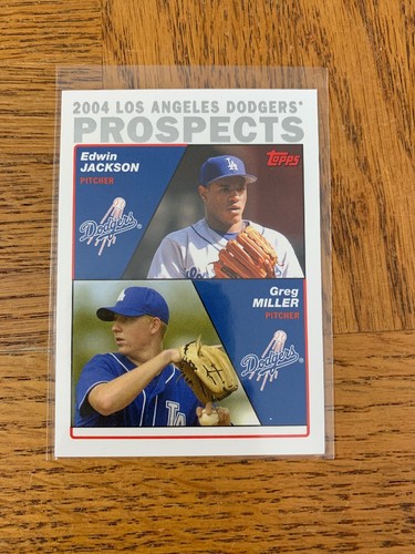 Topps 689 Edwin Jackson & Greg Miller Card | eBay