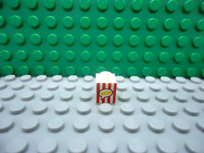 Lego Party Printable Popcorn Box Color Brick Party Popcorn Boxes