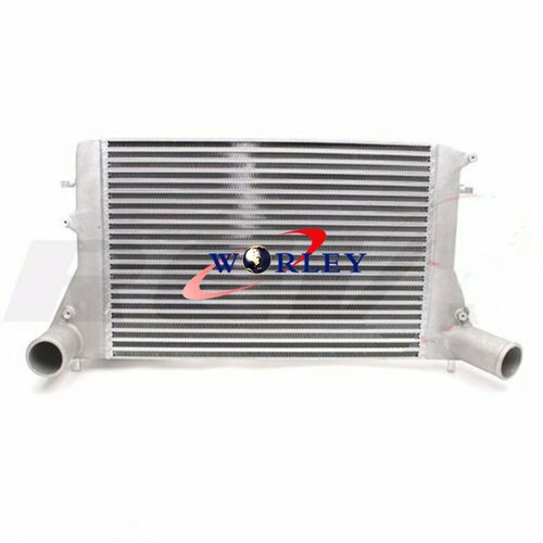 Aluminum Intercooler For VW Golf Jetta MK5/6 Passat B6 B7 Audi A3/S3 2. ...