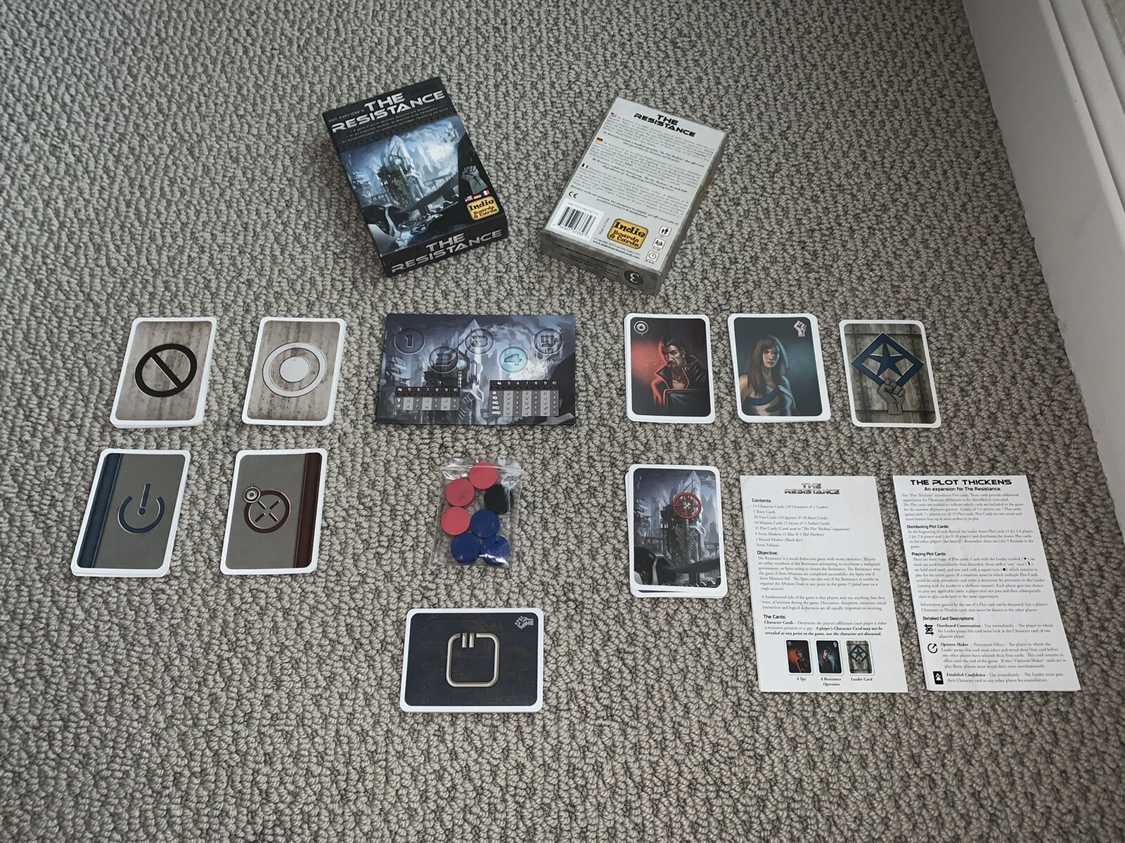 The Resistance Card Game - Multi-Lingual First Edition - Indie Boards ...
