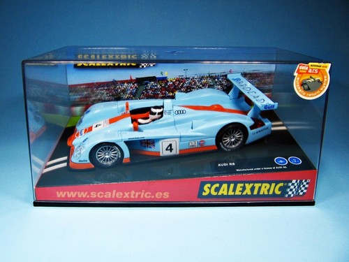 SCALEXTRIC AUDI R8 LMP 24H LE MANS 2001 - JOHANSSON / LEMARIE / CORONEL ...