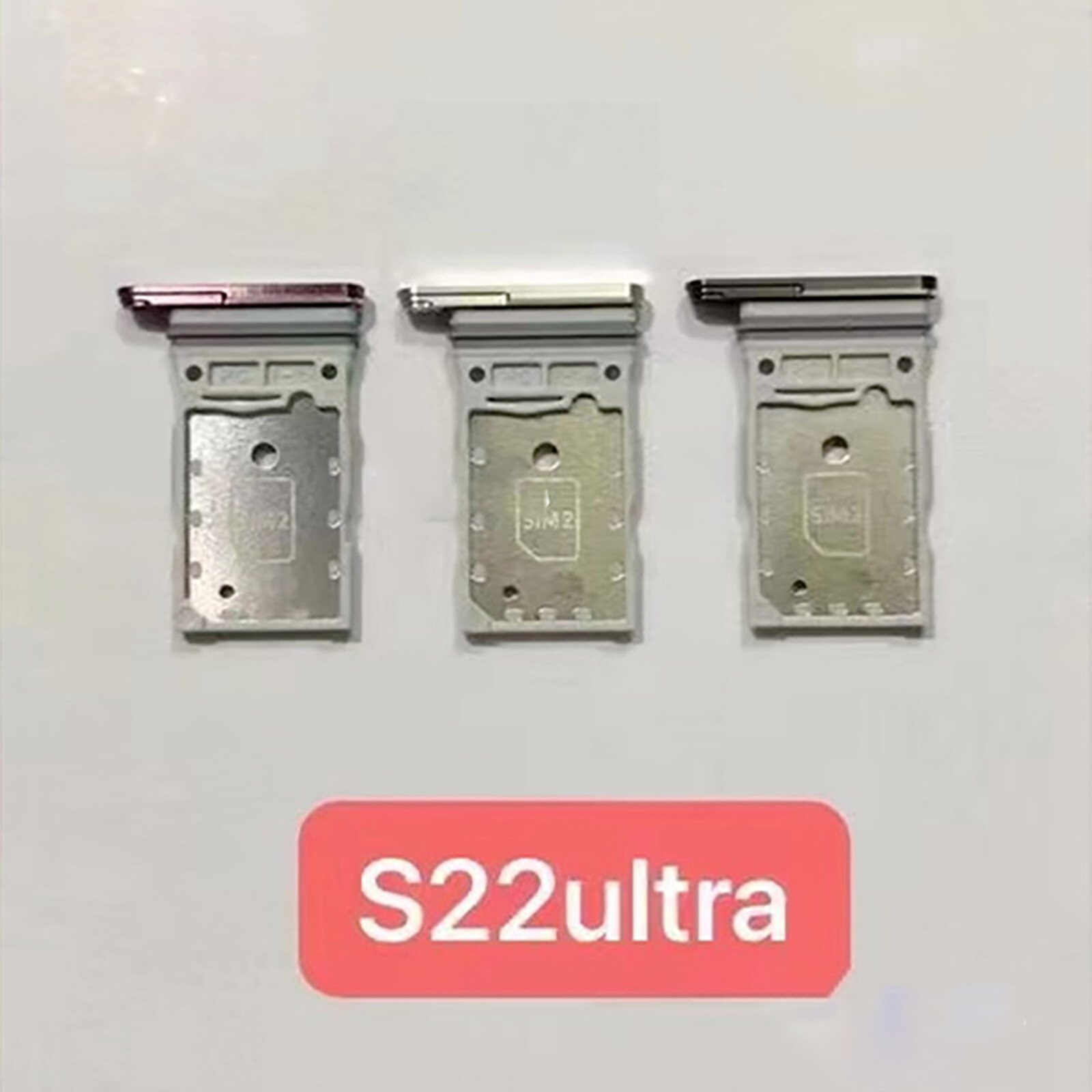 For Samsung Galaxy S22/S22+/S22 Ultra SIM Card Slot Card Sleeve Card ...