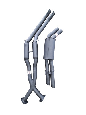 Redback Commodore VT - VZ V8 L67 & VZ V6 Sedan Twin 2.5" Exhaust | eBay