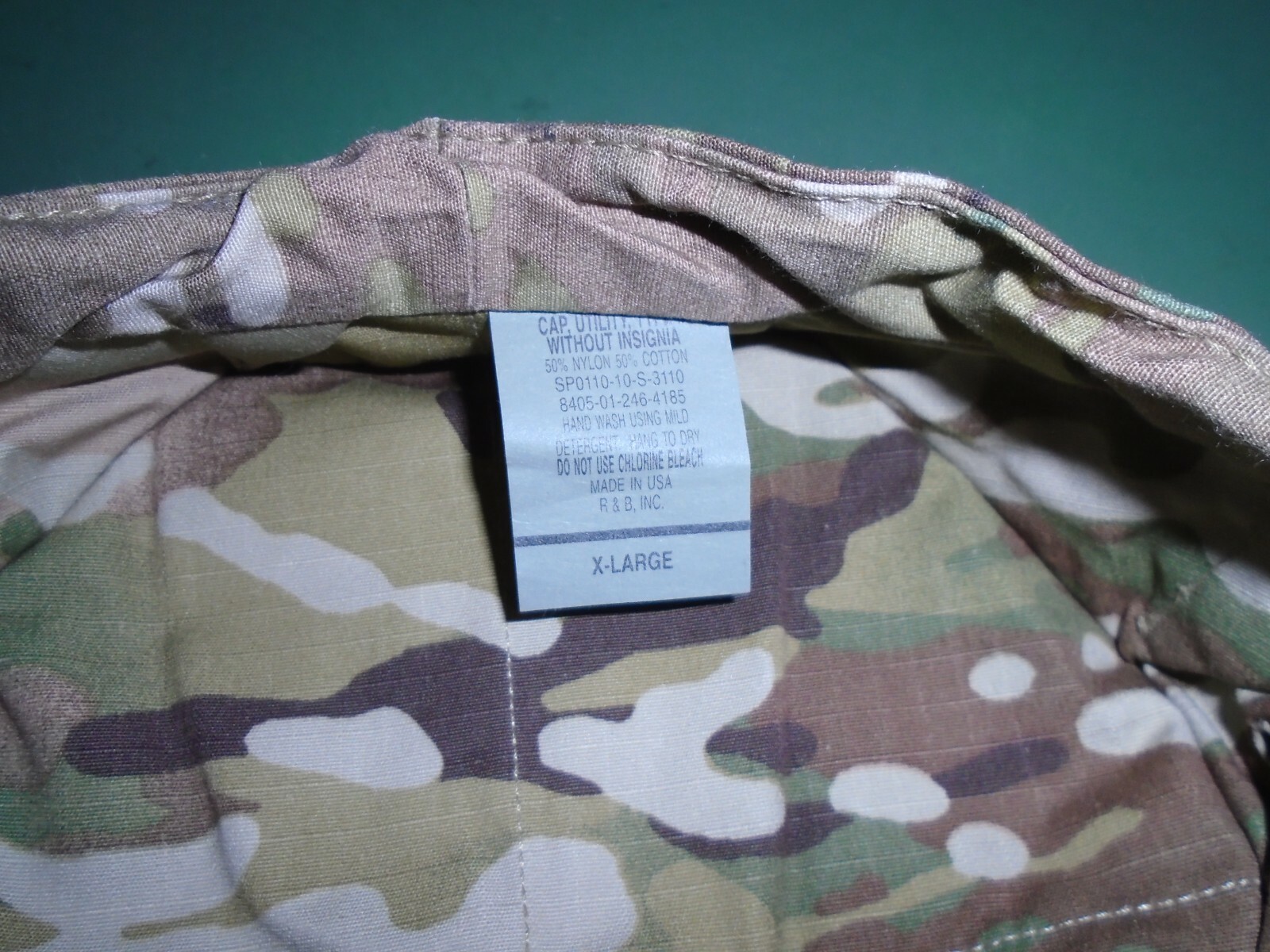 USGI Marine Corps Navy Multicam OCP Camo 8 Point Utility Cover Hat Cap ...