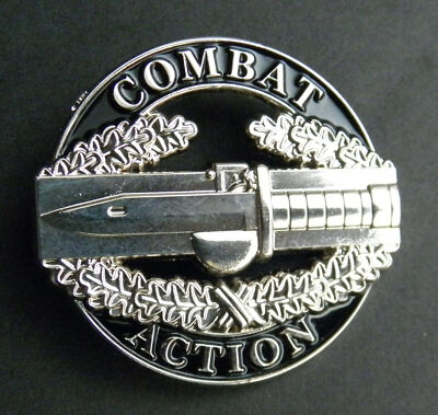 ARMY COMBAT ACTION CAB AWARD LAPEL PIN BADGE 1.6 INCHES | eBay