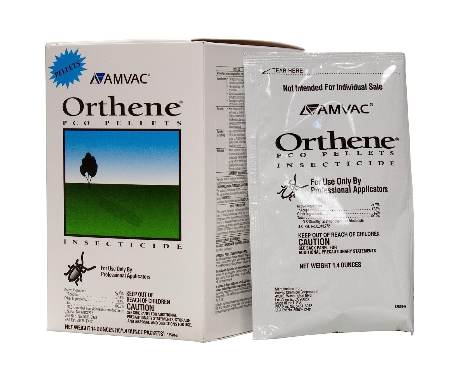 Orthene PCO Pellets Insecticide (10 x 1.4 oz packets) by AMVAC | eBay
