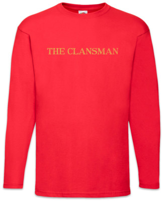 The Clansman Men Long Sleeve T-Shirt Still Pub Fun Game Symbol Sign Bar ...