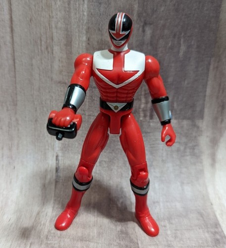 Bandai Power Rangers Time Force TF Fighter Red Ranger Action Figure | eBay