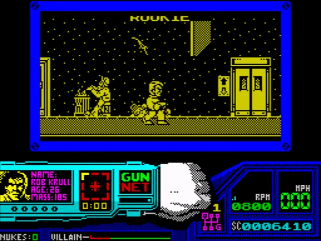 Sinclair Zx Spectrum 48K Jeu - Techno Cop - Gremlin - Testé & Travail ...