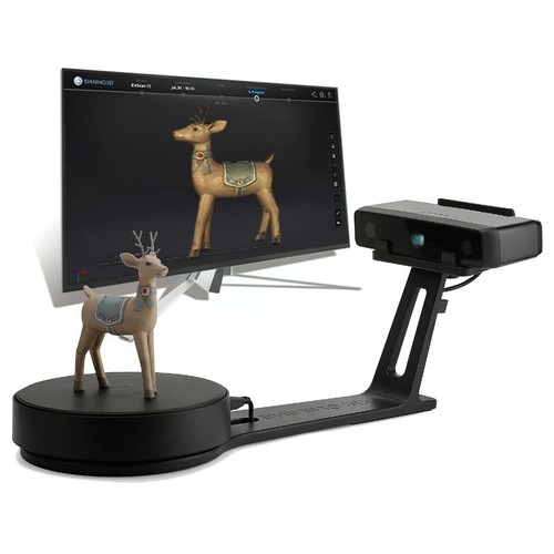 EinScan-SE V2 Desktop Color 3D Scanner – 0.1mm Accuracy, Auto Scan, Win ...