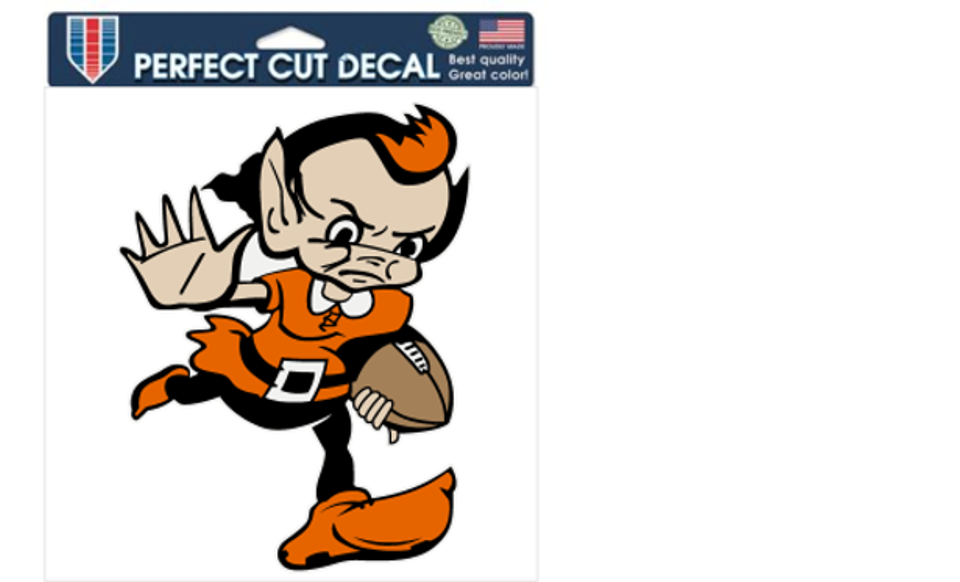 Browns Elf Logo Cleveland Logo Fan Vote: Brownie's Back, Back Again,