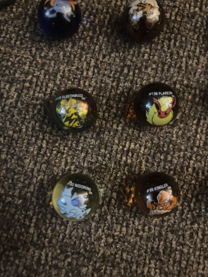 Pokémon Marbles Set Of 20 With Vileplume Bag | eBay