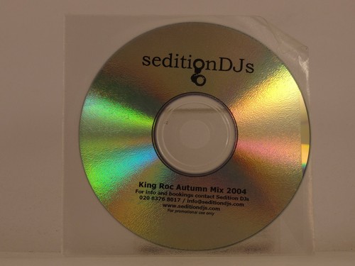 KING ROC KING ROC AUTUMN MIX 2004 (99) Promo CD Album SEDITION DJS | eBay