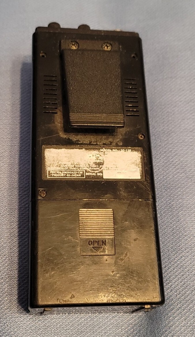 Realistic Portable Scanner PRO-34 Model 20-135 Direct Entry 200 Channel ...