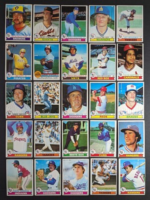 1979 Topps Baseball Set Break 25 Cards | eBay