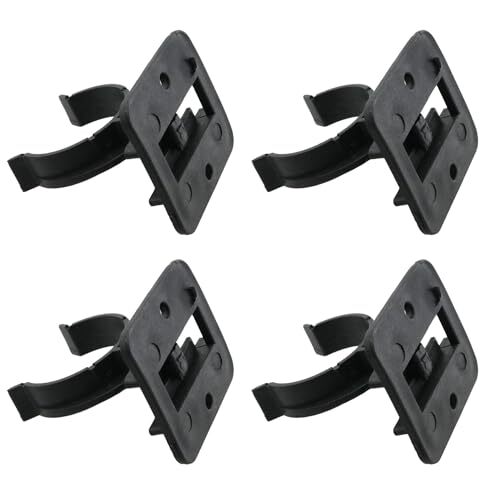 4set Plastic Toe Kick Clip Wooden Flat Adapter Kitchen Leveling Feet ...