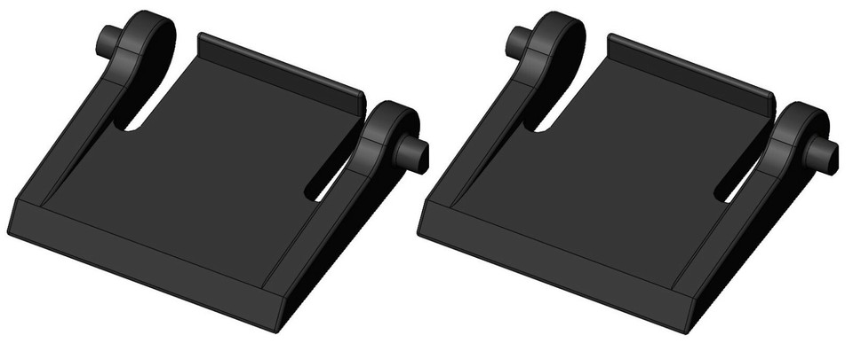 STRONGER HP Slim Smartcard TPC-C001K Keyboard Replacement Tilt/Foot/Leg ...