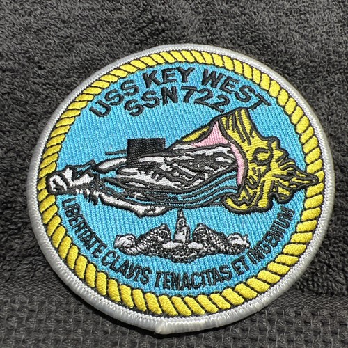 US NAVY SUBMARINE PATCH USS KEY WEST SSN 722. Lot 247 | eBay