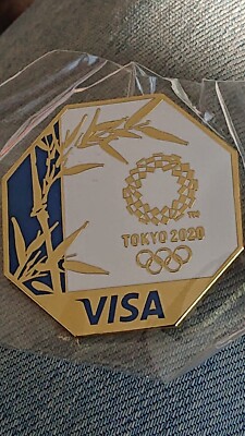 Visa gold Tokyo 2020 olympic pins.. | eBay