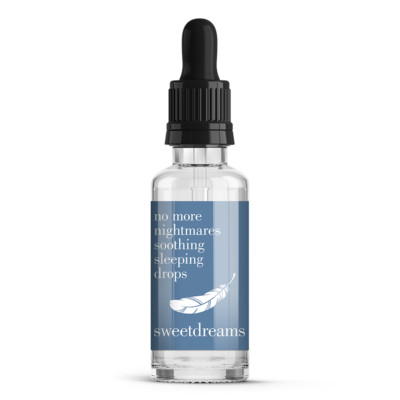 no more nightmares soothing and sleeping drops by sweet dreams - 30 ml ...