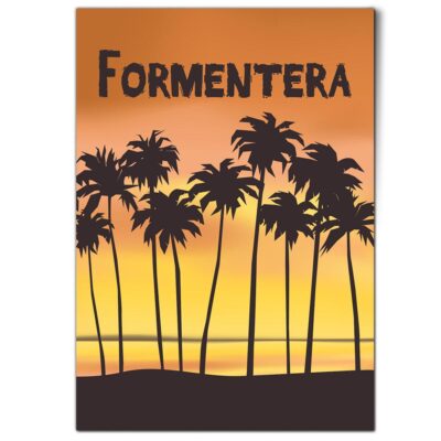 Poster A1 Formentera Spain Beach Resort #61076 | eBay