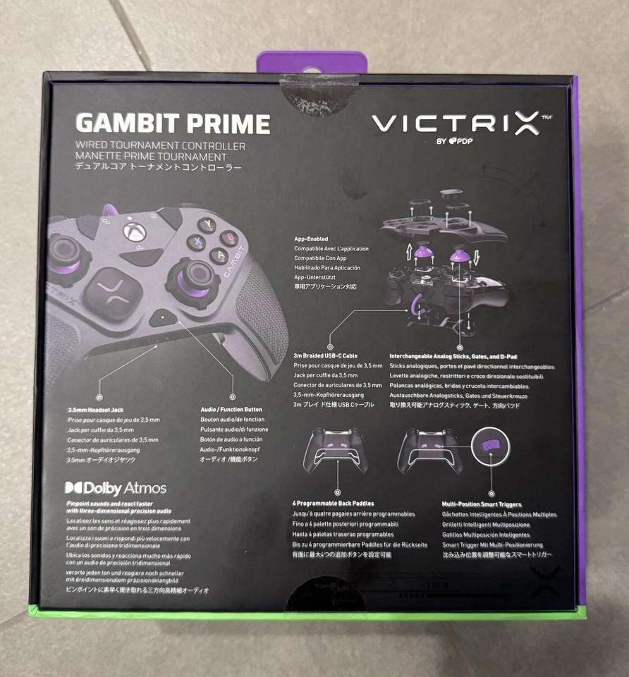 PDP - Victrix Gambit Prime Wired Tournament Controller for Xbox Series ...